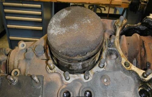 Pitting And Erosion Of The Piston Face | Blackstone Laboratories